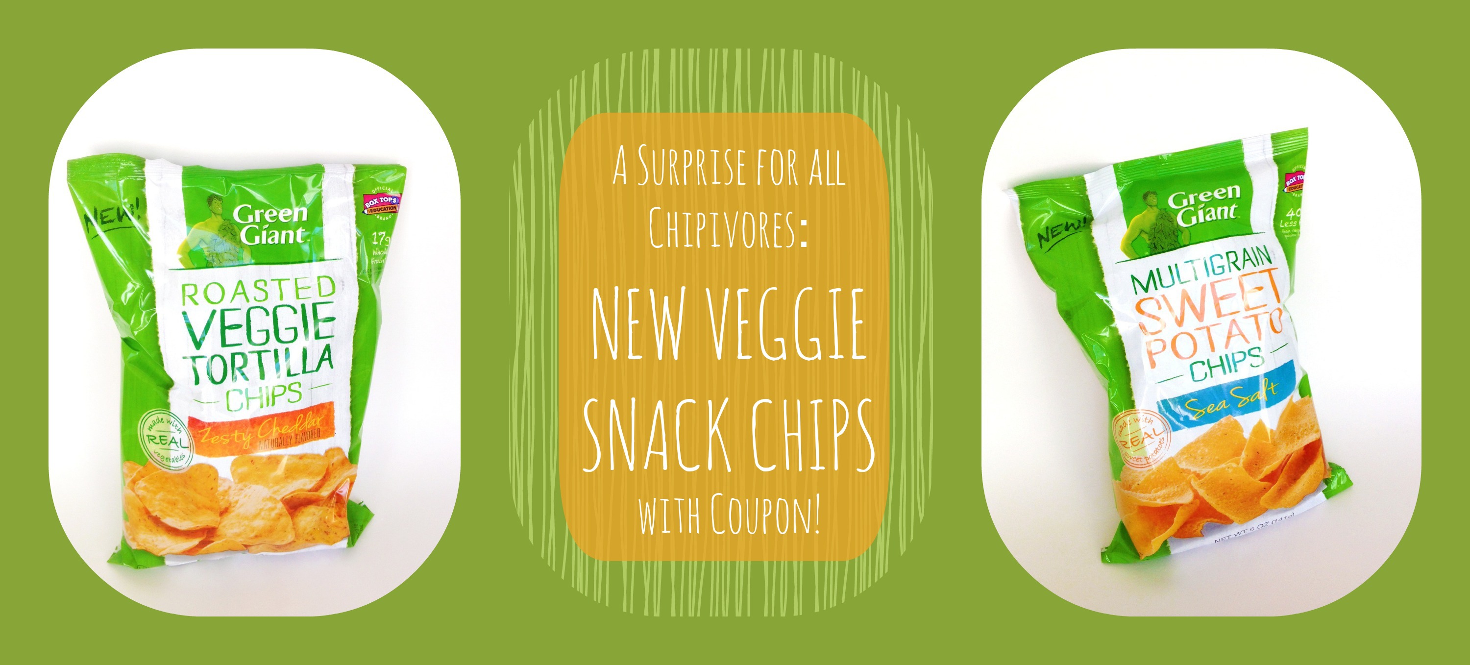 A Surprise for all Chipivores: New Veggie Snack Chips with Coupon!