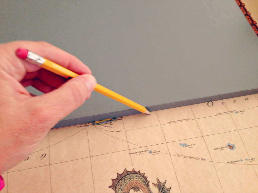 Cool DIY Map Tables