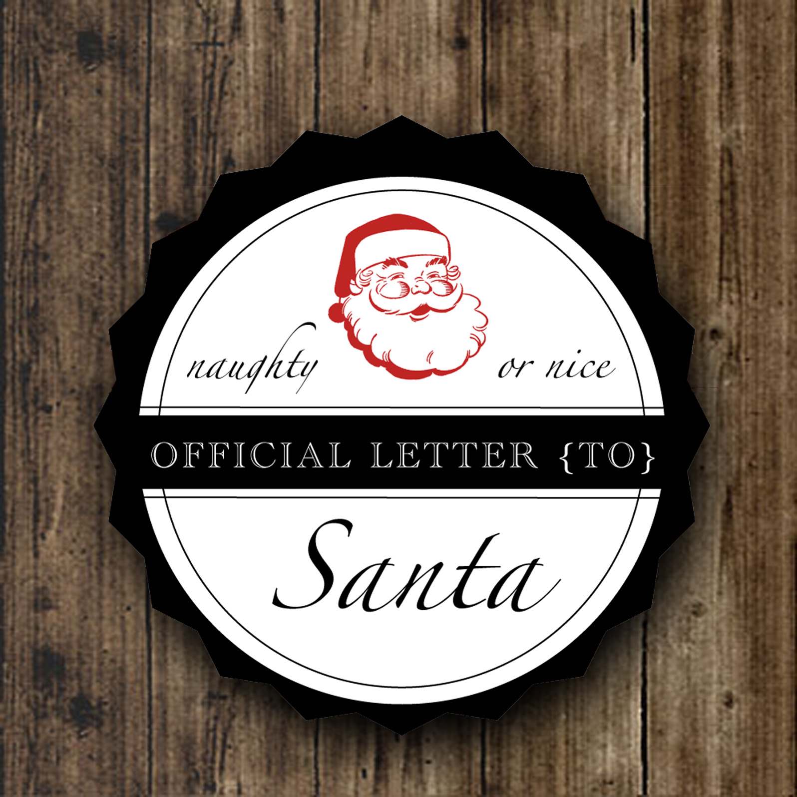 DIY Printable Letter to Santa