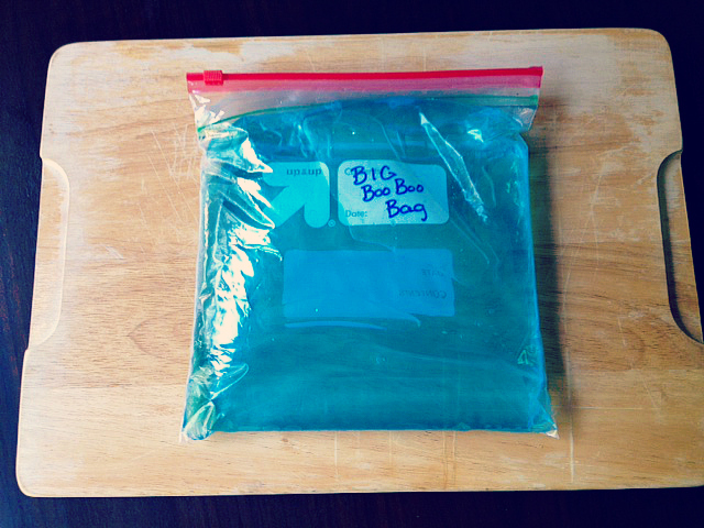 The Big Boo Boo Bag - DIY Ice Pack