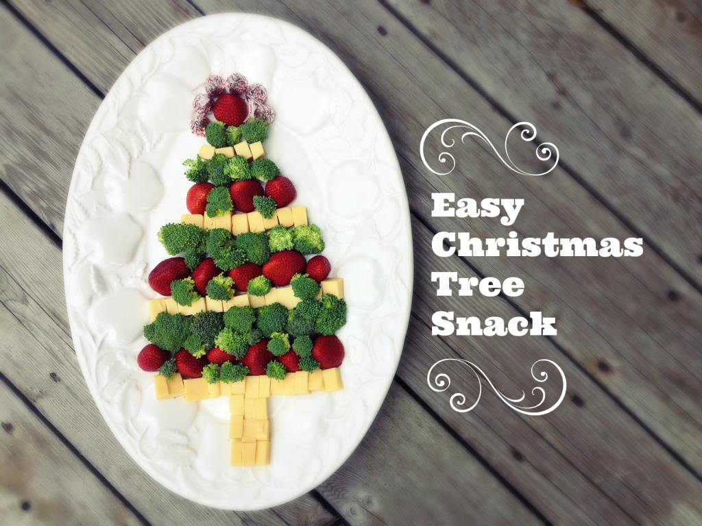 Easy Christmas Tree Snack