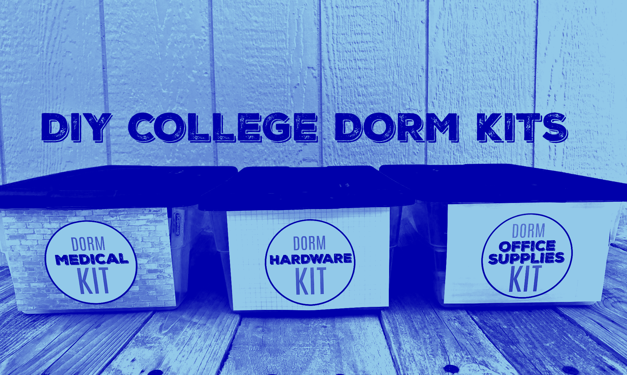 DIY College Dorm Kits