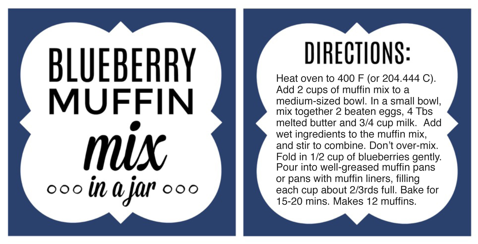 5 DIY Baked Gifts in a Jar with FREE Printable Recipe Tags - Part 2