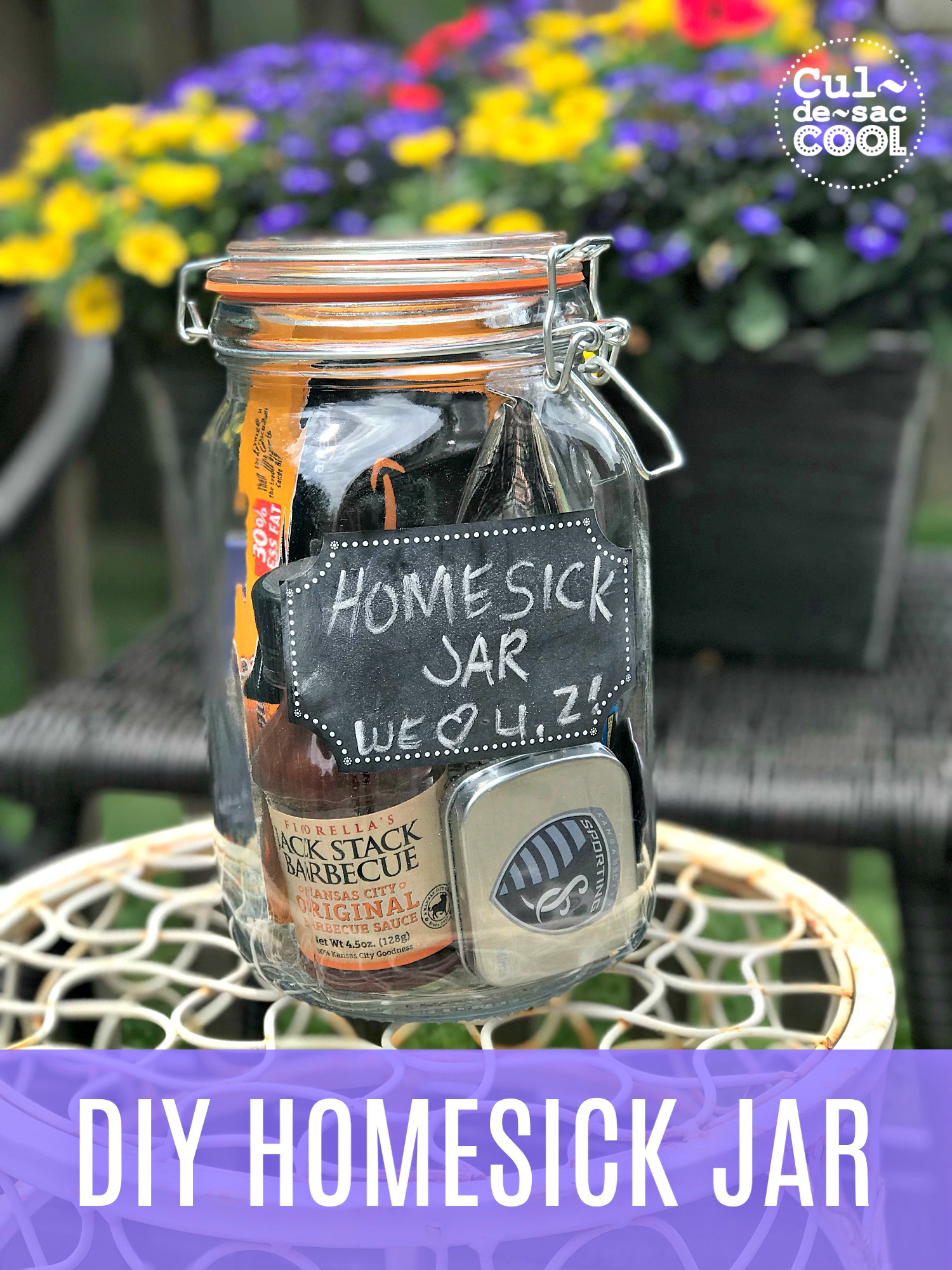 DIY Homesick Jar