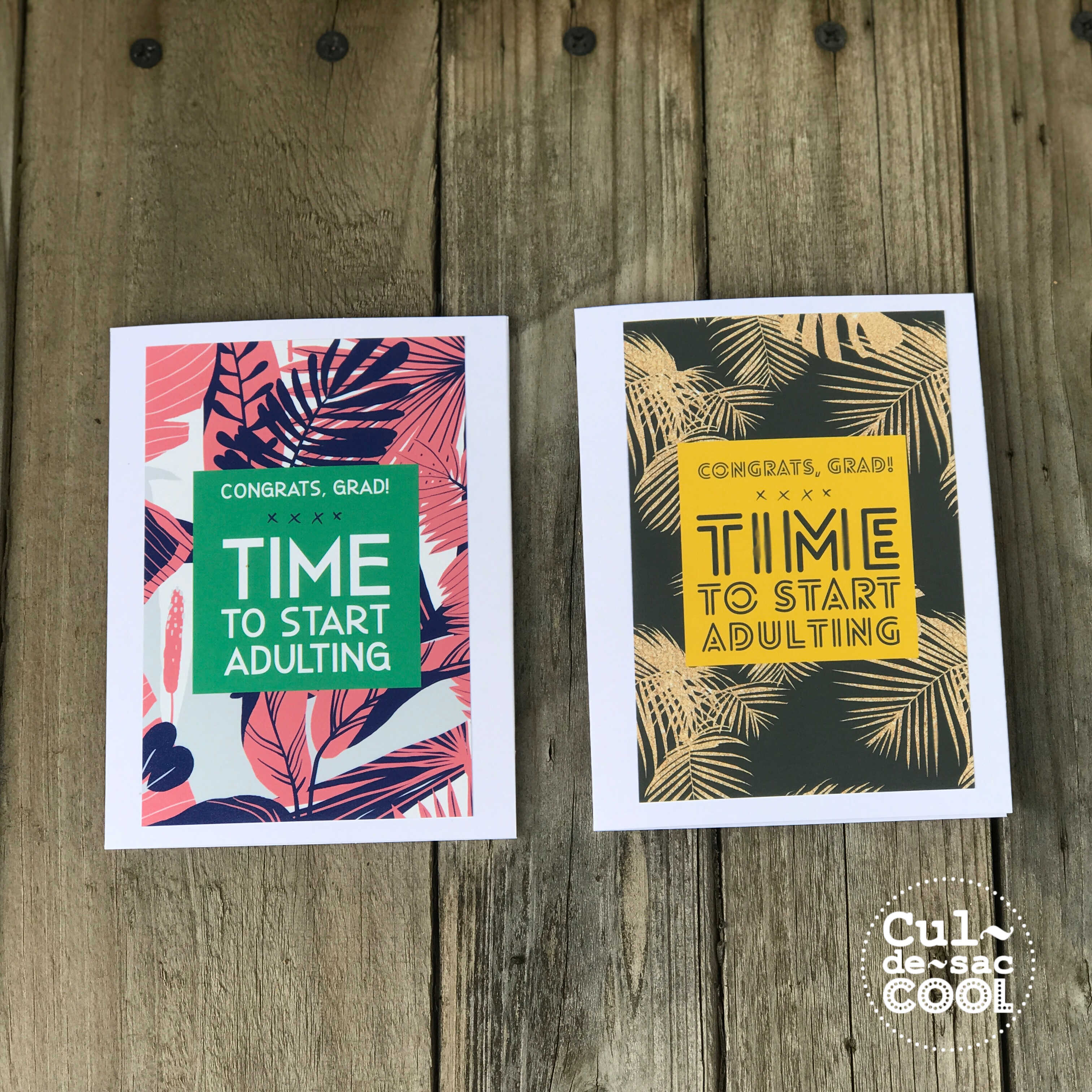 DIY Adulting Graduation Card