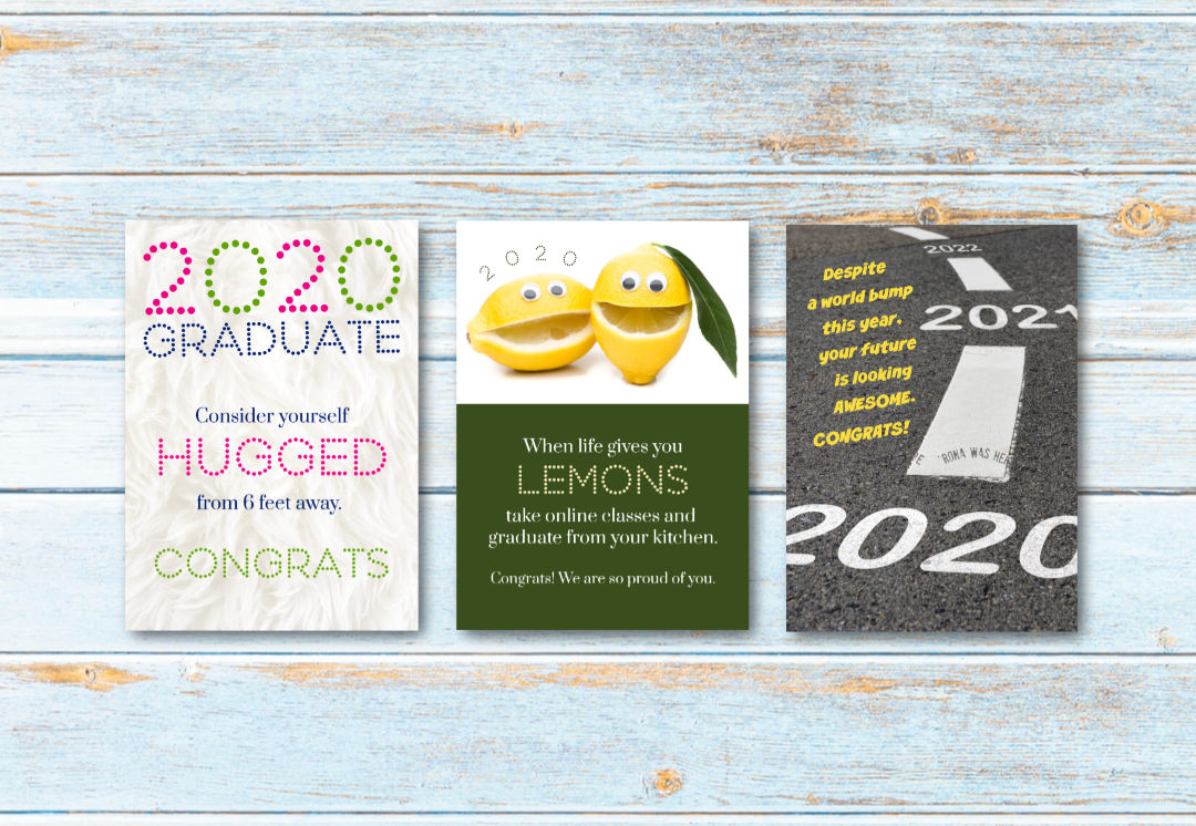 DIY Printable Graduation Cards For the 2020 Coronavirus Pandemic Graduate